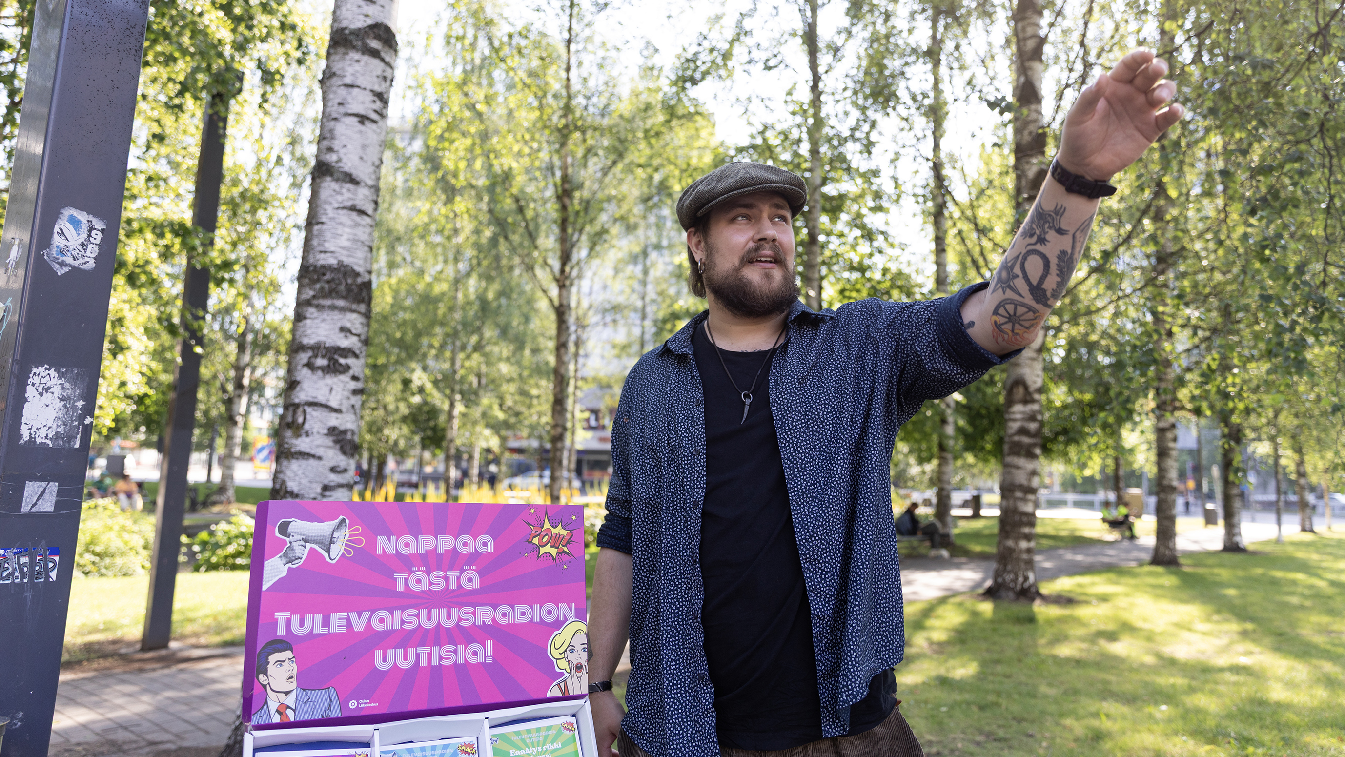 Otso Clarot kaipaa leikkisämpää kaupunkia, joka houkuttaa ...